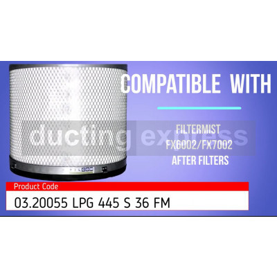 FX6002 & FX7002 Filtermist Compatible Filter Cartridge